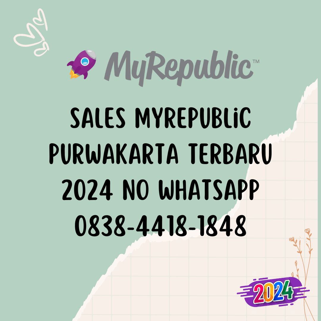 Sales MyRepublic Purwakarta Terbaru 2026 - No Whatsapp 0838